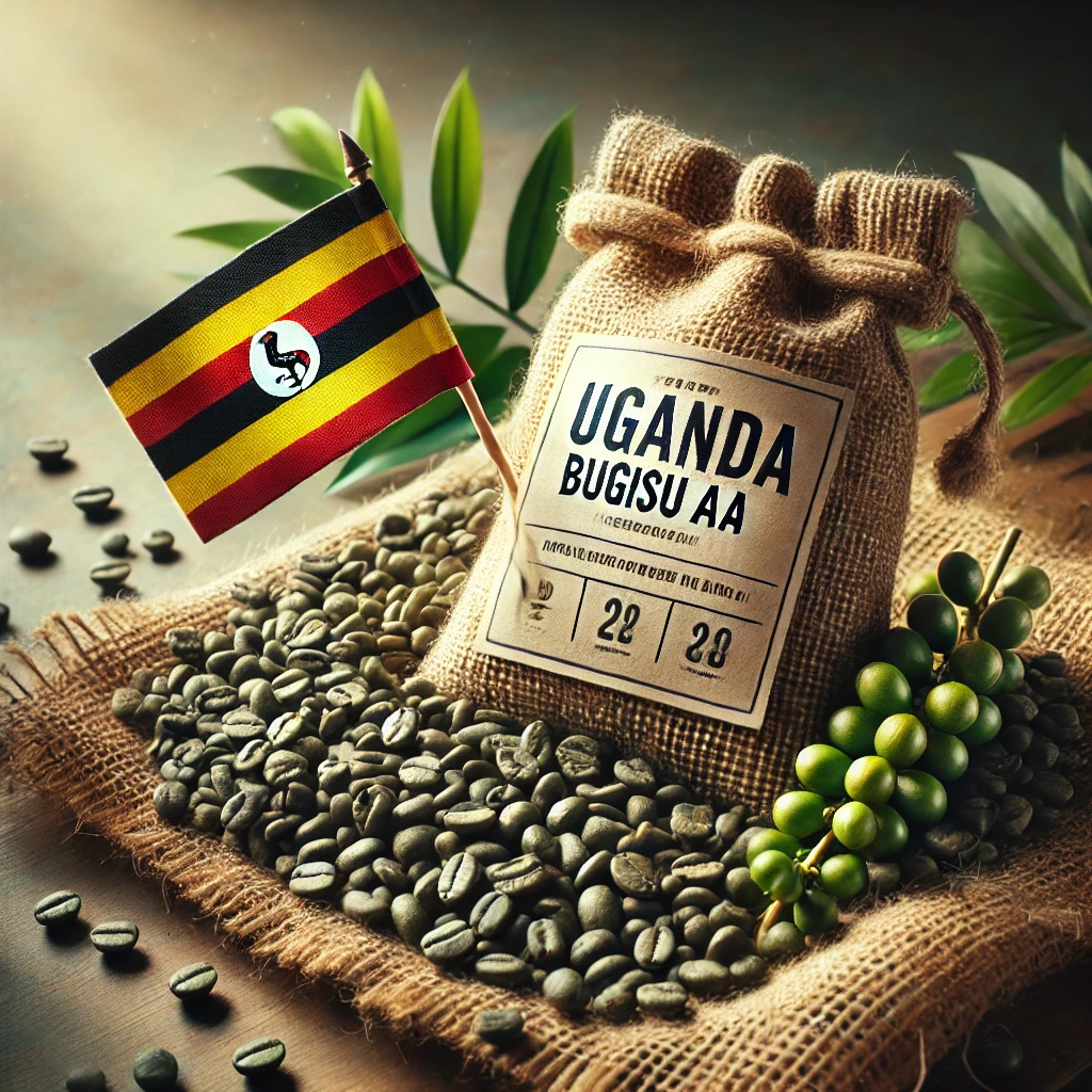 Uganda Bugisu AA Arabica Yeşil Kahve Çekirdeği | 1000 gr – Anisah Coffee
